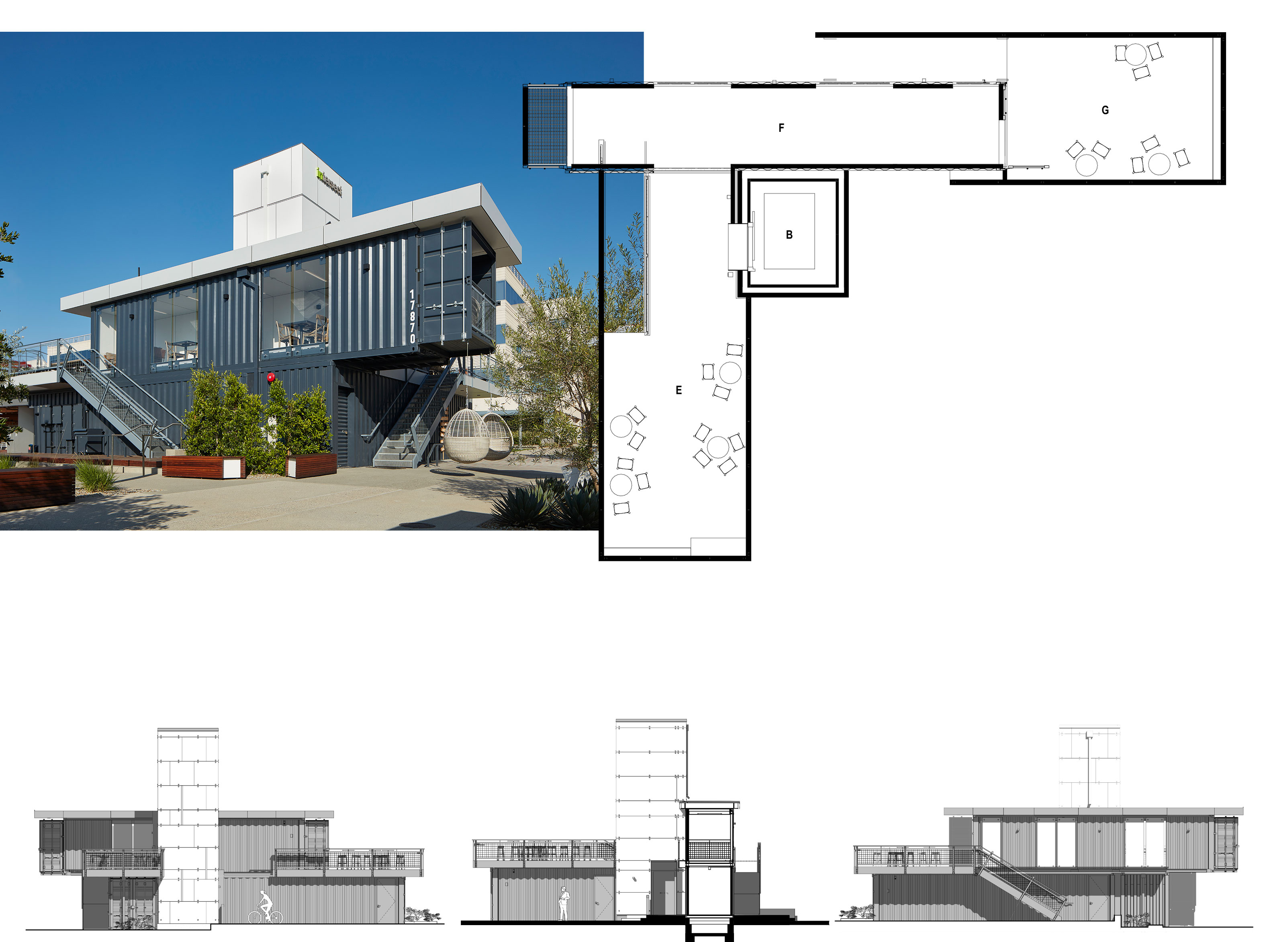 CONTAINER PAVILION AT INTERSECT